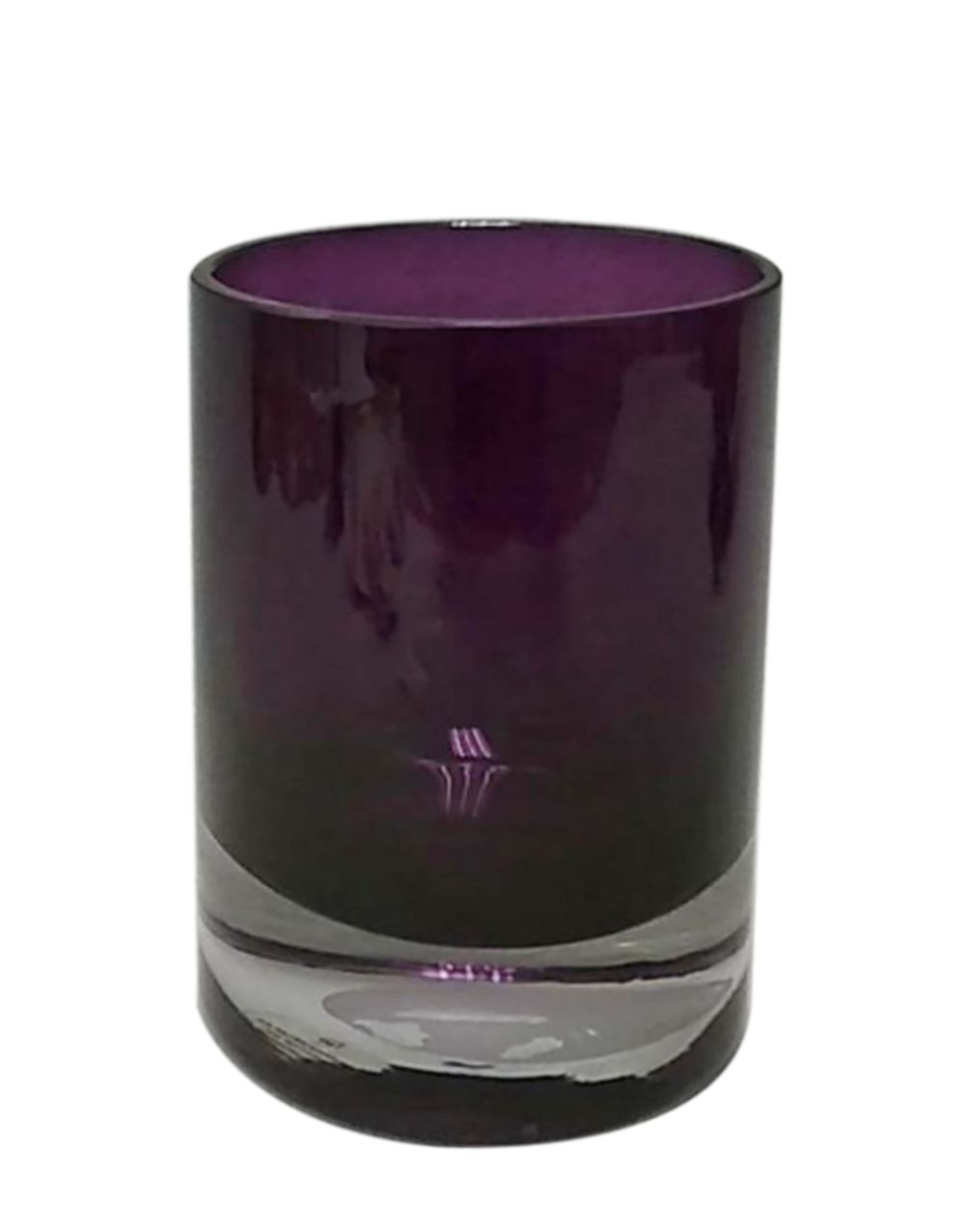 Purple Glossy Glass Cup décor 4.125"L x6"H – Season2Season
