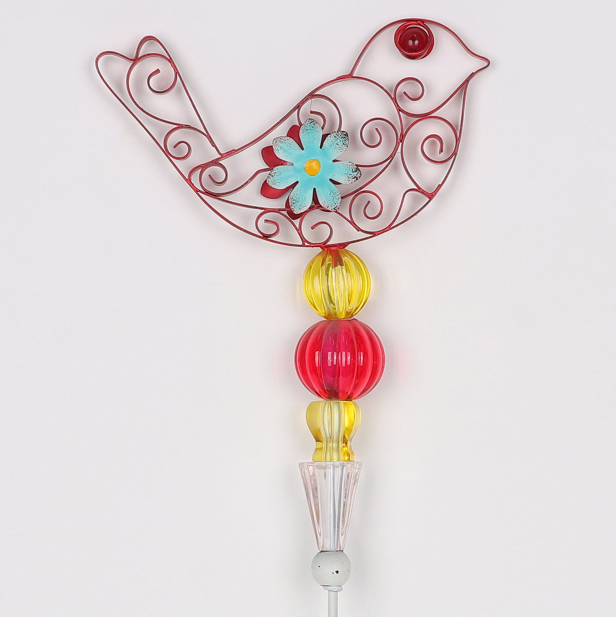 8*25''Red Metal Bird Décor – Season2Season